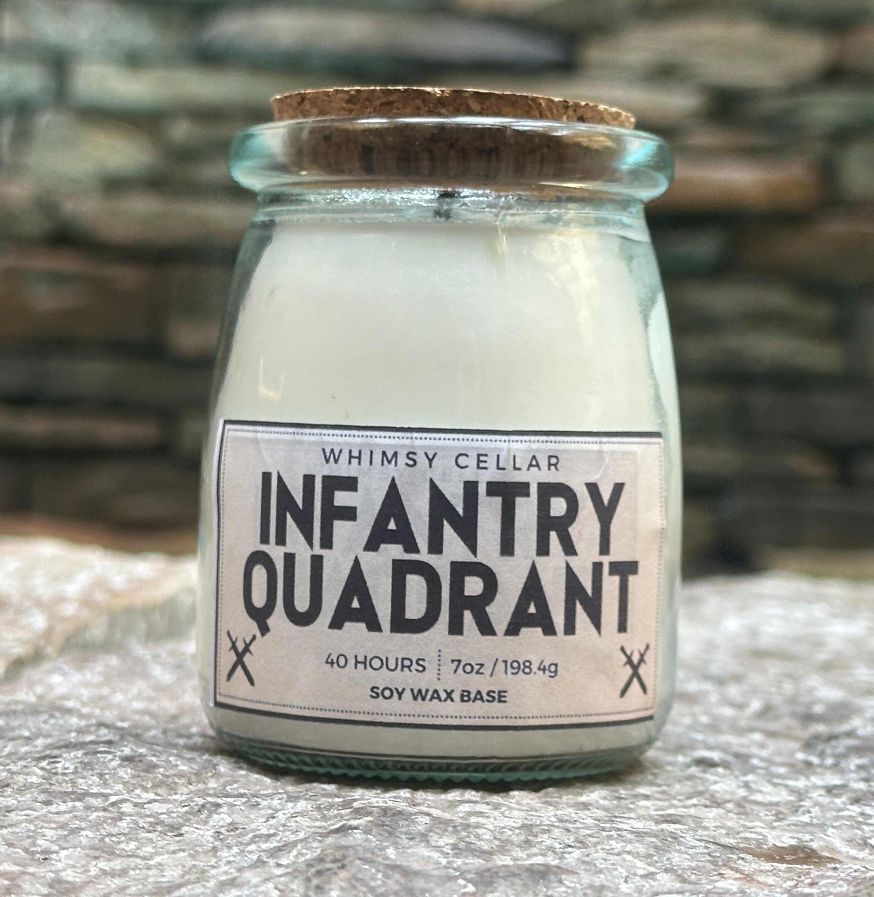 Infantry Quadrant Candle – Whimsy Cellar